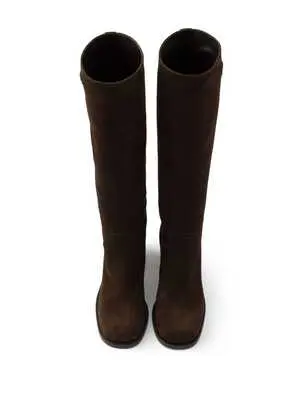 Prada 55mm Suede Boots