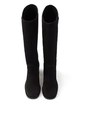 Prada 55mm Suede Boots