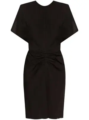 Victoria Beckham Gathered-detail Mini Dress