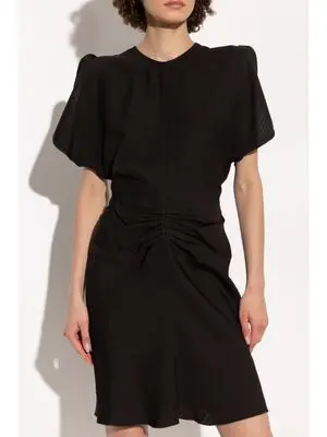 Victoria Beckham Gathered-detail Mini Dress