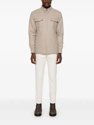 FAY Slim-fit Gabardine Trousers