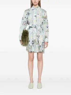 LANVIN Floral-print Mini Dress