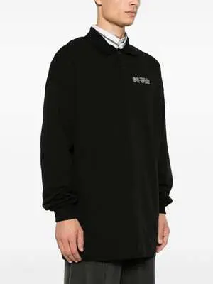 Off-White Gang-print Polo Shirt