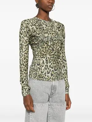 Vaquera Leopard-print T-shirt