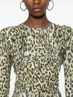 Vaquera Leopard-print T-shirt