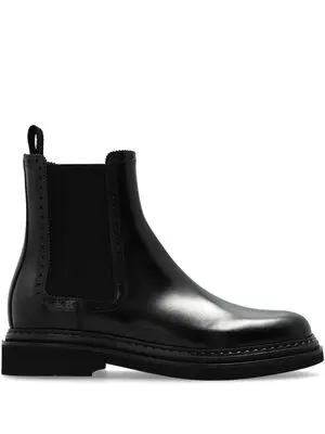 Dolce & Gabbana Perforated-detail Chelsea Boots