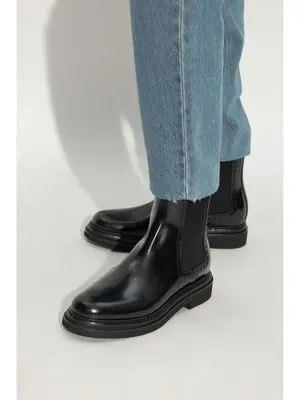 Dolce & Gabbana Perforated-detail Chelsea Boots