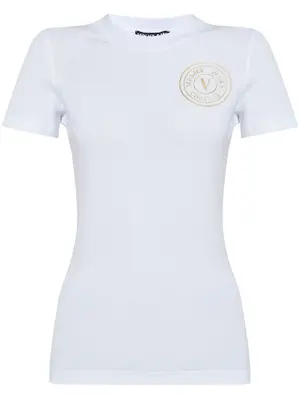 Versace Logo-print T-shirt - White