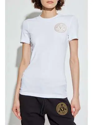 Versace Logo-print T-shirt - White
