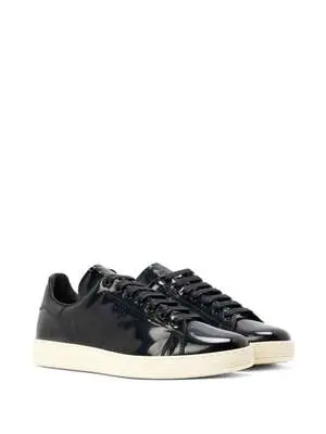 TOM FORD Warwick Patent-leather Sneakers