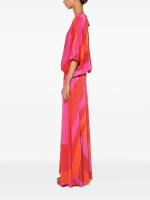 Emilio Pucci Iride-print Silk Top