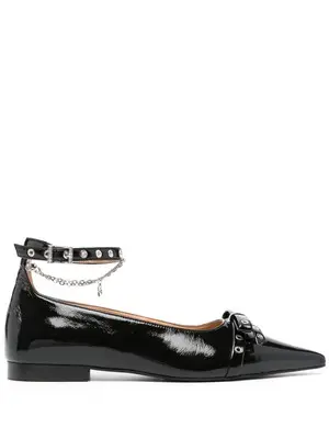 Ganni Ankle Flats For Women