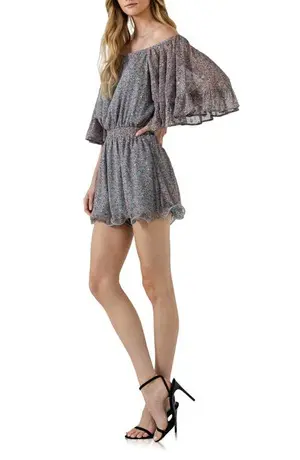 Endless Rose Floral Romper