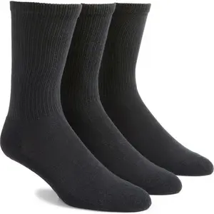 BN3TH 3-pack Classic Crew Socks - Black