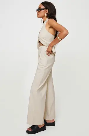 Princess Polly Cassiopeia Vest & Wide Leg Pants Set