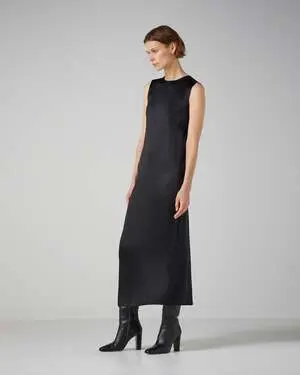 Veronica De Piante Alessia Dress In Washed Silk