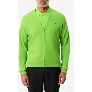 Lacoste Cuffed Cardigans For Men