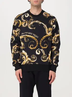 Versace Graphic Print Crewneck Sweatshirt