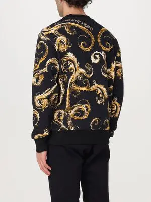 Versace Graphic Print Crewneck Sweatshirt