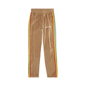 Palm Angels Pa Rainbow Chenille Track Pant - Brown