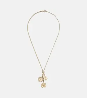 FOUNDRAE 18kt Yellow Pendant Necklace With Diamonds - Gold