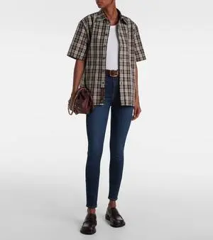 FRAME Le High Skinny Jeans - Blue