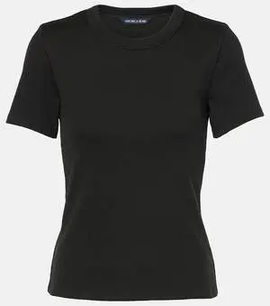 Veronica Beard Pruitt Cotton-blend T-shirt - Black