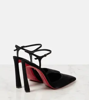 CHRISTIAN LOUBOUTIN Condora Riviera 100 Slingback Pumps - Black