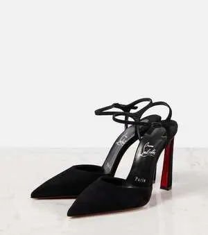 CHRISTIAN LOUBOUTIN Condora Riviera 100 Slingback Pumps - Black