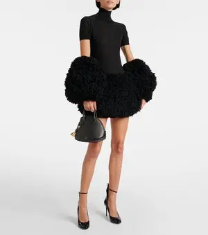 Alaïa Dome 25 Leather Tote Bag