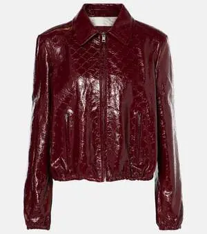 Women's Red Leather Jackets