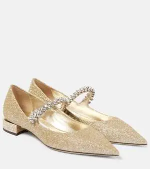 Jimmy Choo Embellished Flats For Women