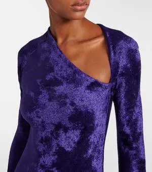 Alaïa Velvet Midi Dress