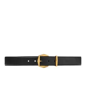 JIMMY CHOO Diamond Buckle Belt