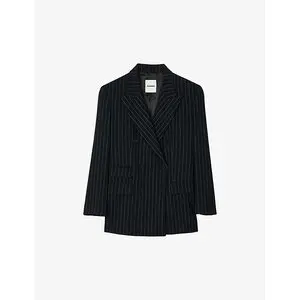 Sandro Striped Outerwear For Women