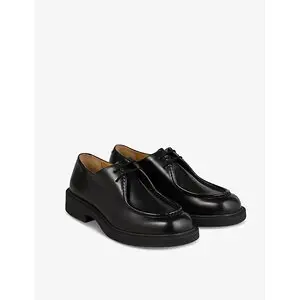 Sandro Lace-up Leather Loafers