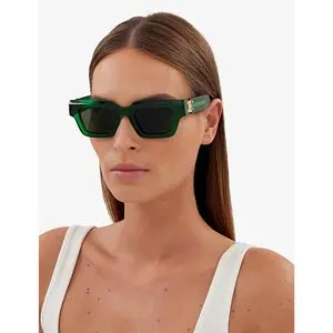 Bottega Veneta Bv1230s Square-frame Sunglasses