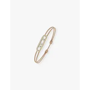 Messika Cares Pavé Diamond Cord Bracelet - Yellow Gold