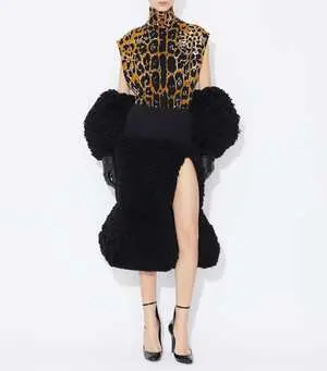 Alaïa Leopard Print Top