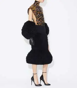 Alaïa Leopard Print Top