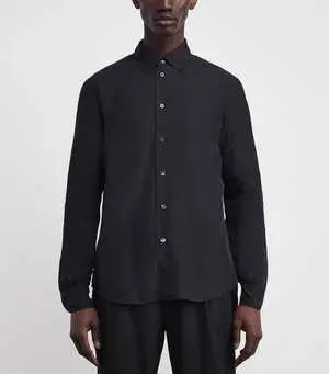 Barena Venezia Silk Shirt - Navy