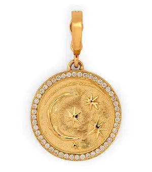 AZLEE Coin Charm - Gold