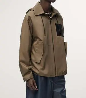 Loewe Pocket-detail Hooded Jacket - Green