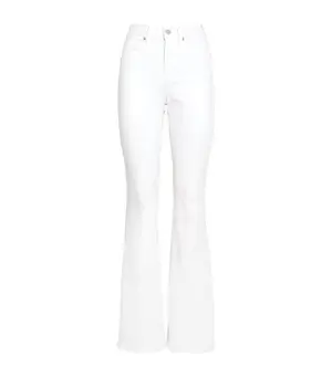Veronica Beard Beverly High-rise Skinny Flared Jeans