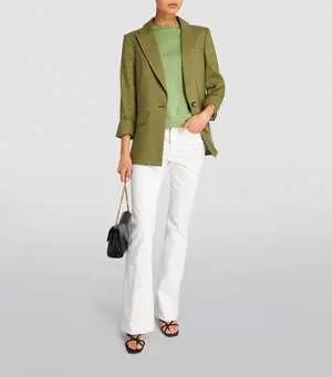 Veronica Beard Beverly High-rise Skinny Flared Jeans