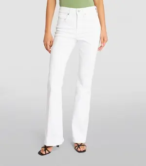 Veronica Beard Beverly High-rise Skinny Flared Jeans