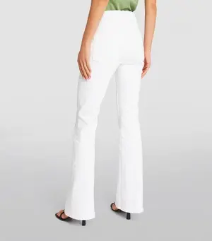 Veronica Beard Beverly High-rise Skinny Flared Jeans
