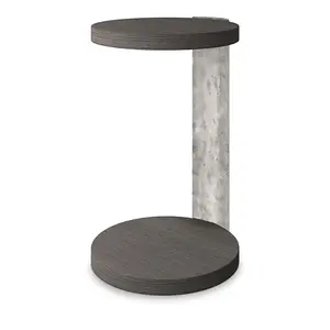 BERNHARDT Prado Accent Table - Dark Brown