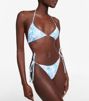 Melissa Odabash Miami Printed Bikini Bottom
