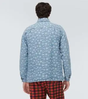ERL Jacquard Denim Overshirt